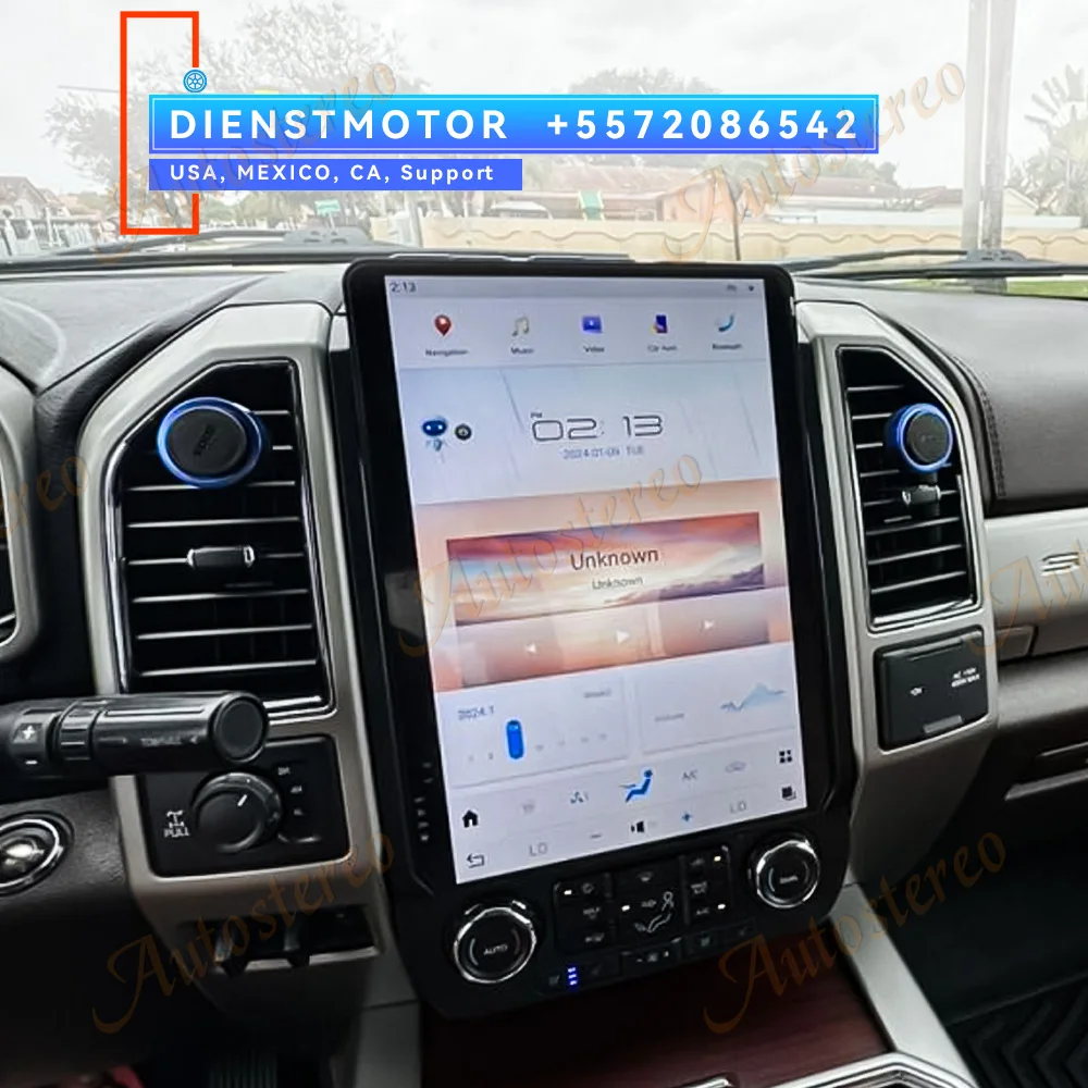 14-4-pulgadas-Android-8-128GB-para-Ford-F150-F250-2015-2021-estilo ...