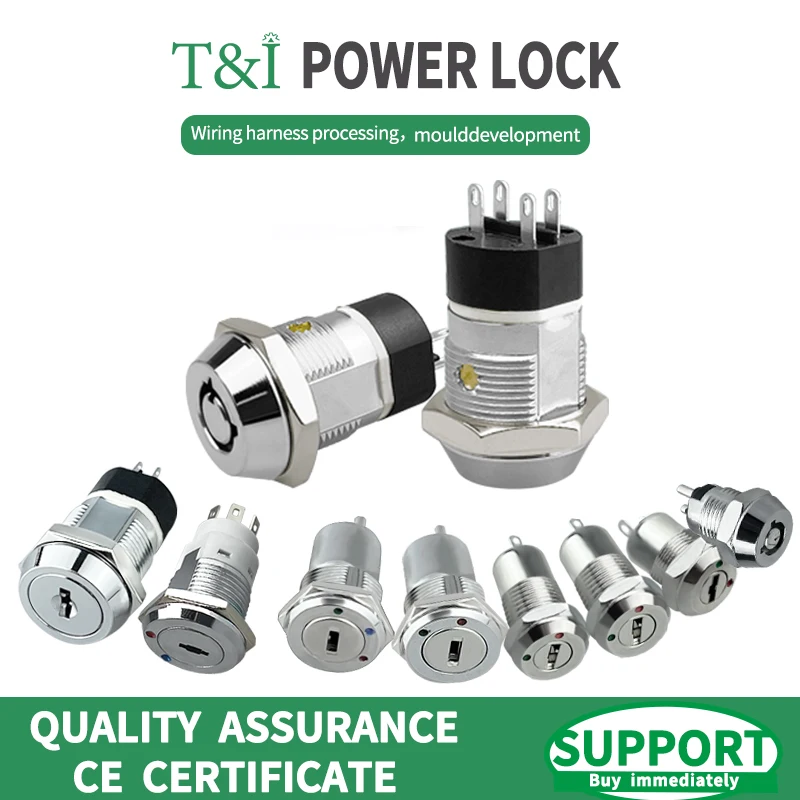 5-10-20sets-12-16-19mm-Metal-2pin-4pin-Electronic-Lock-Key-Switch-102 ...