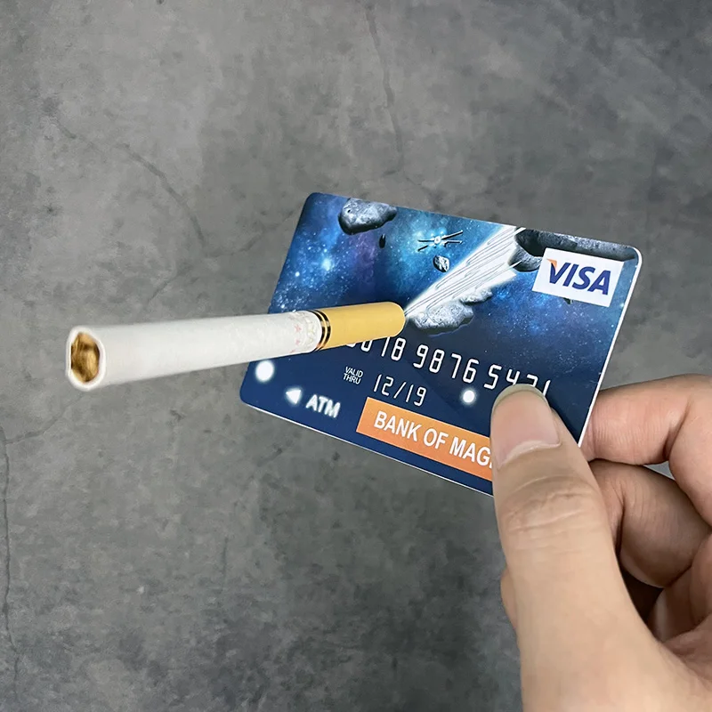 TelekinetiCredit-Magic-Tricks-Credit-Card-Floating-Cigarettes-Suspend ...