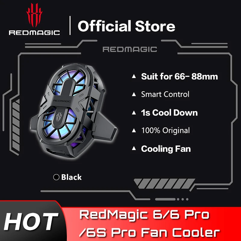 Original Redmagic Dual Core Cooler Redmagic 6 6s Pro Gaming Phone Dual ...