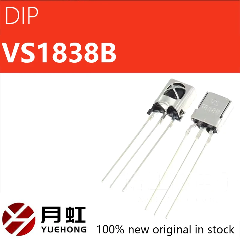 10-50pcs-VS1838B-receiver-head-HX1838-universal-integrated-universal ...