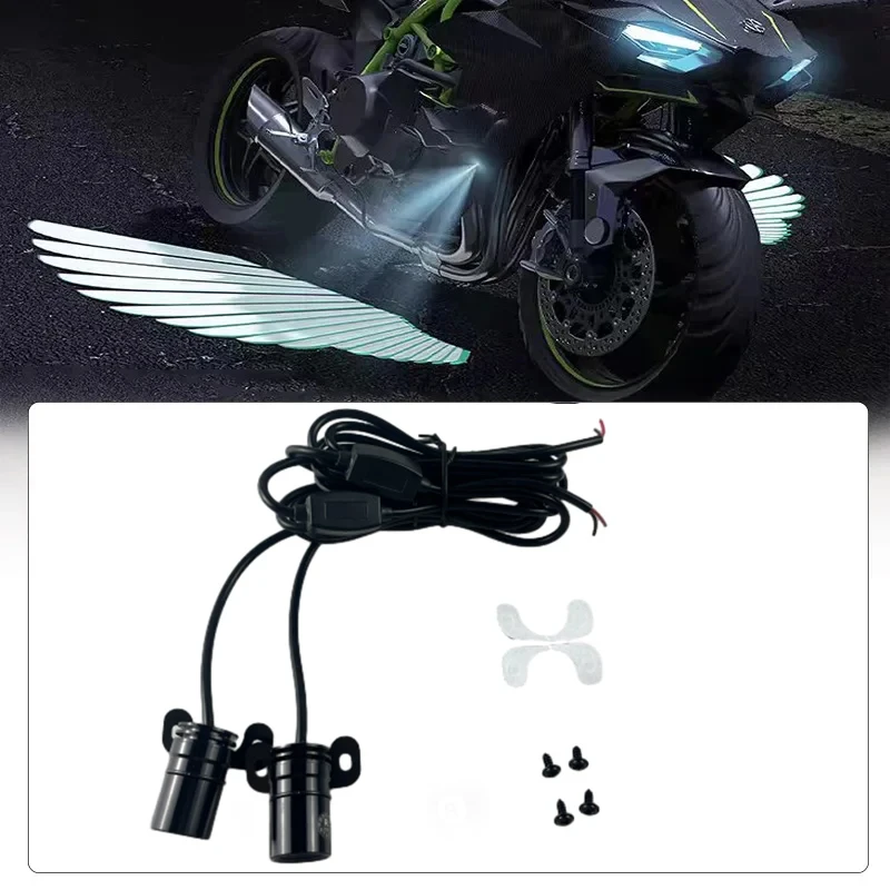 LED-Welcome-Light-Motorcycle-Angel-Wings-Projection-Lights-Motorcycle ...