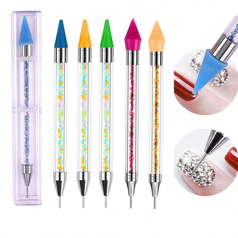 Crystal-Pen-Picking-Up-Rhinestones-Gems-Sticky-Wax-Pencil-DIY-Tools-for ...