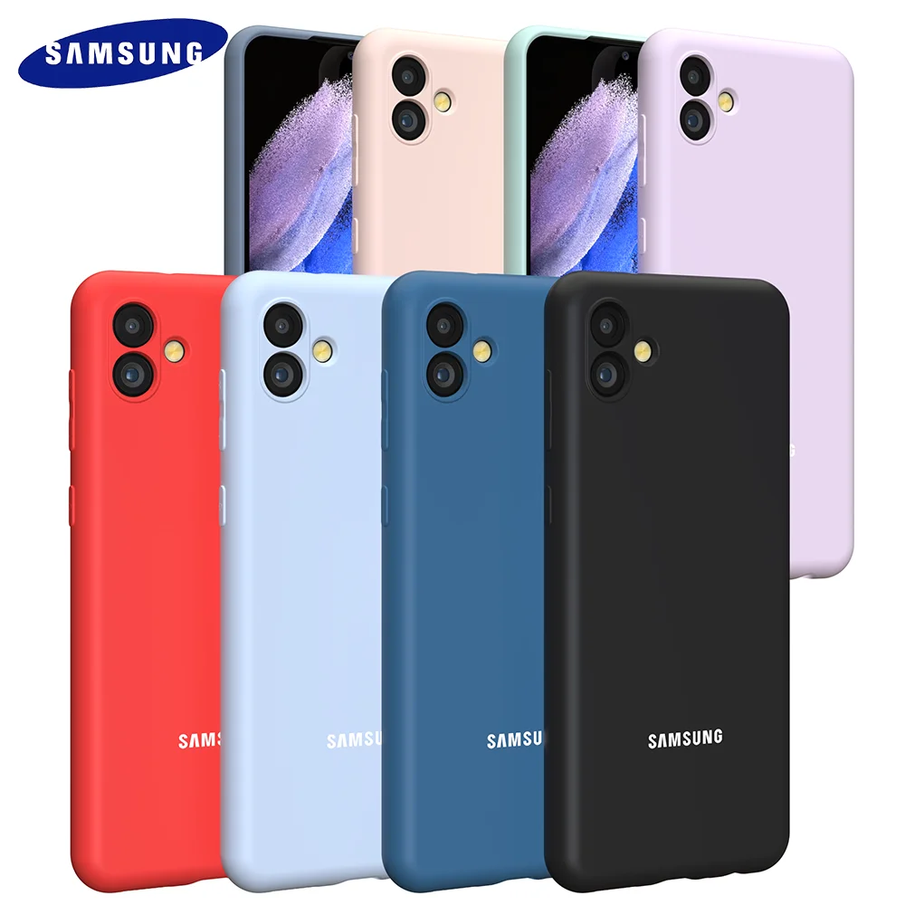 For Samsung Galaxy A05 A04E F04 M04 A04 Case Silky Silicone Soft-Touch ...