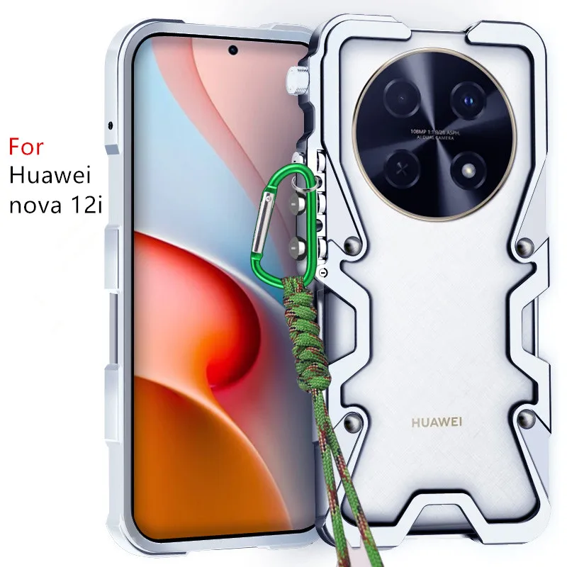 aluminum-alloy-hollow-heat-dissipation-Phone-Case-For-Huawei-nova-12i ...