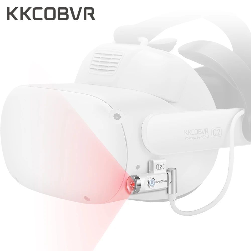 KKCOBVR i2 Ir Illuminator Infrared Light Compatible for Oculus Quest 2 ...