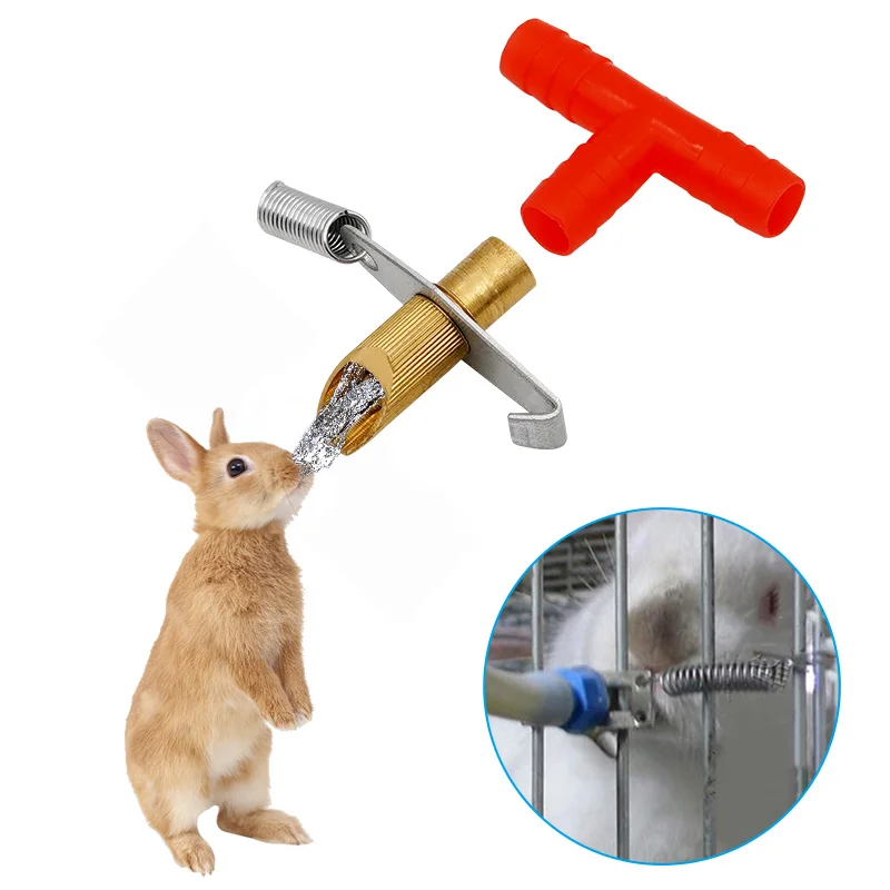 5-10-15-20Pcs-Rabbits-Drinker-Nipple-Automatic-Feeding-Water-Nipples ...
