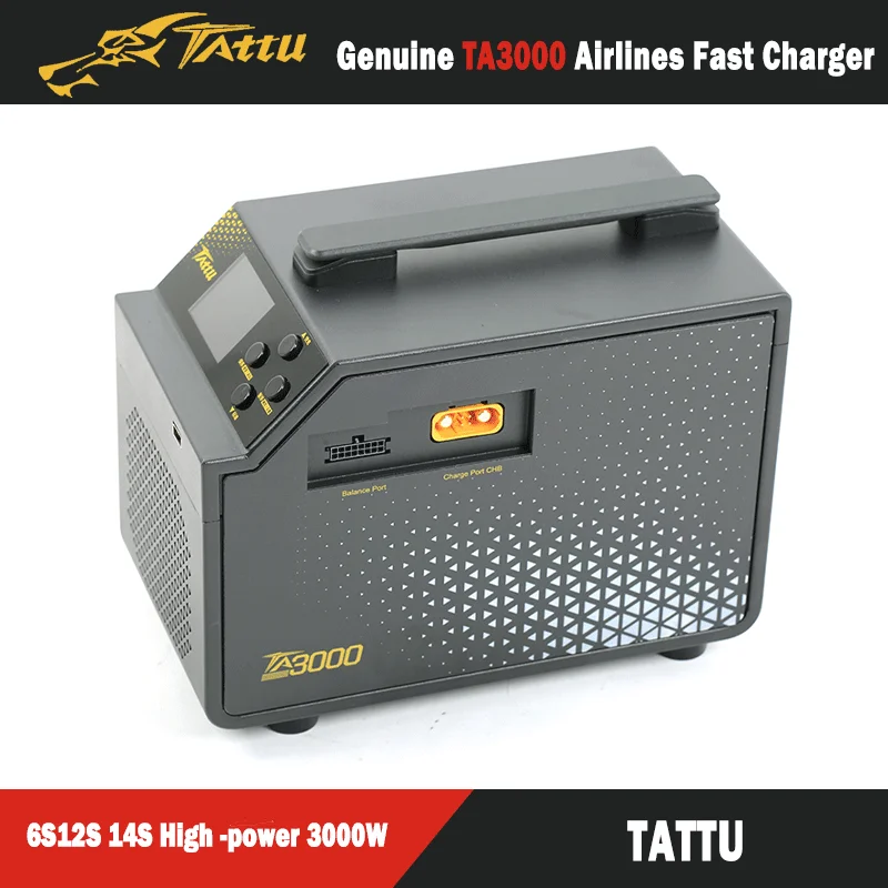 TATTU Genuine TA3000 Airlines Fast Charger 6S12S 14S High -power 3000W ...