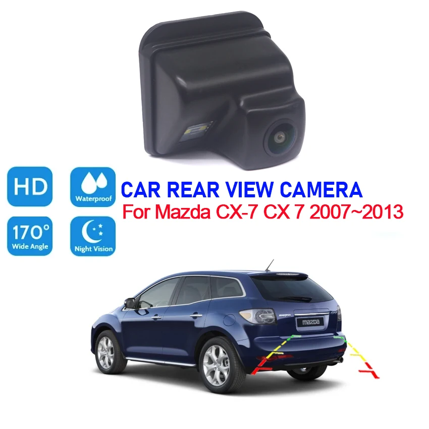 HD-CCD-1080P-Fisheye-Lens-Vehicle-Reverse-Rear-View-Camera-For-Mazda-CX ...