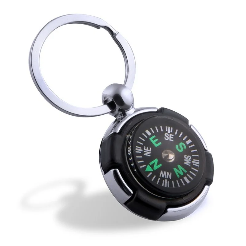 Creative-Type-Compass-Stainless-Steel-Keychain-Business-Gift-KeyChain ...