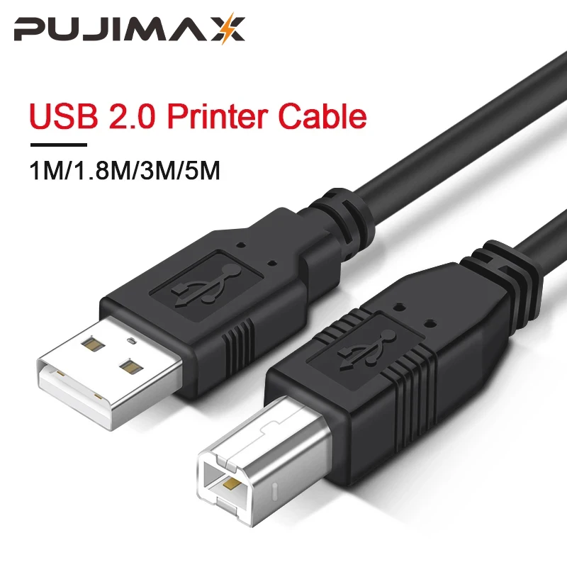 Pujimax-Druck-kabel-b-USB-2-0-Typ-A-zu-Stecker-zu-Stecker-Drucker-kabel ...