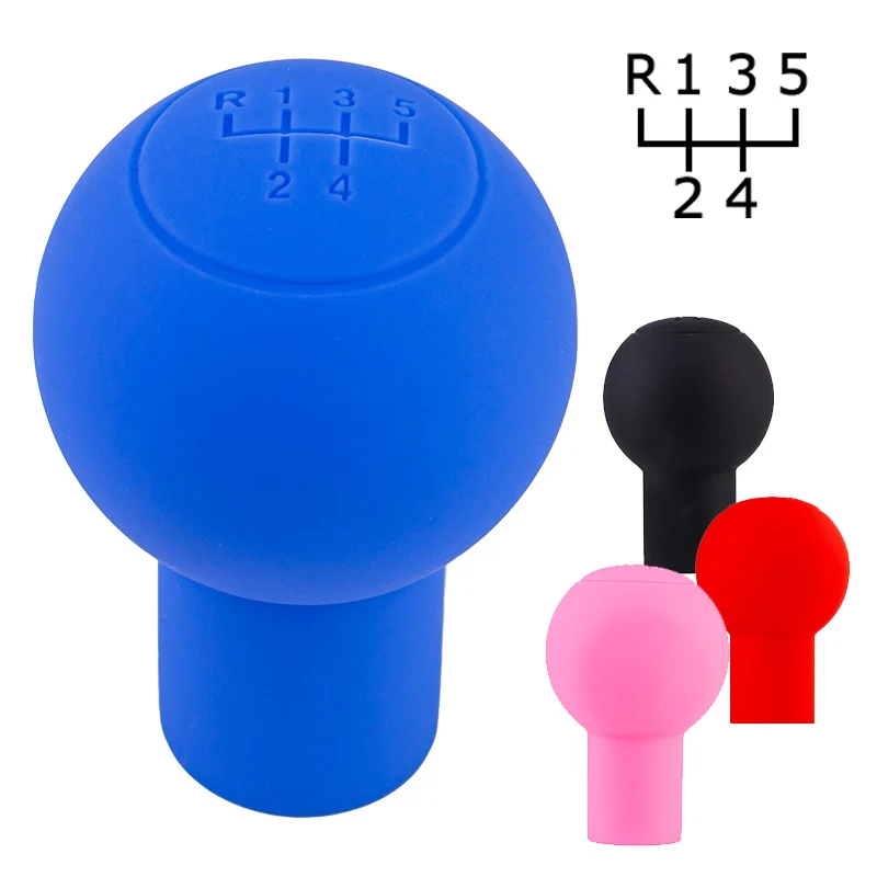 NonSlip-Car-Silicone-Gear-Shift-Knob-Cover-Gear-Shift-Grip-Manual-Lever ...