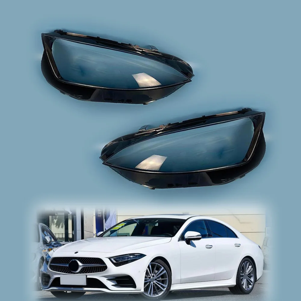 For Mercedes-Benz CLS W257 C257 Headlamp Cover Transparent Car ...