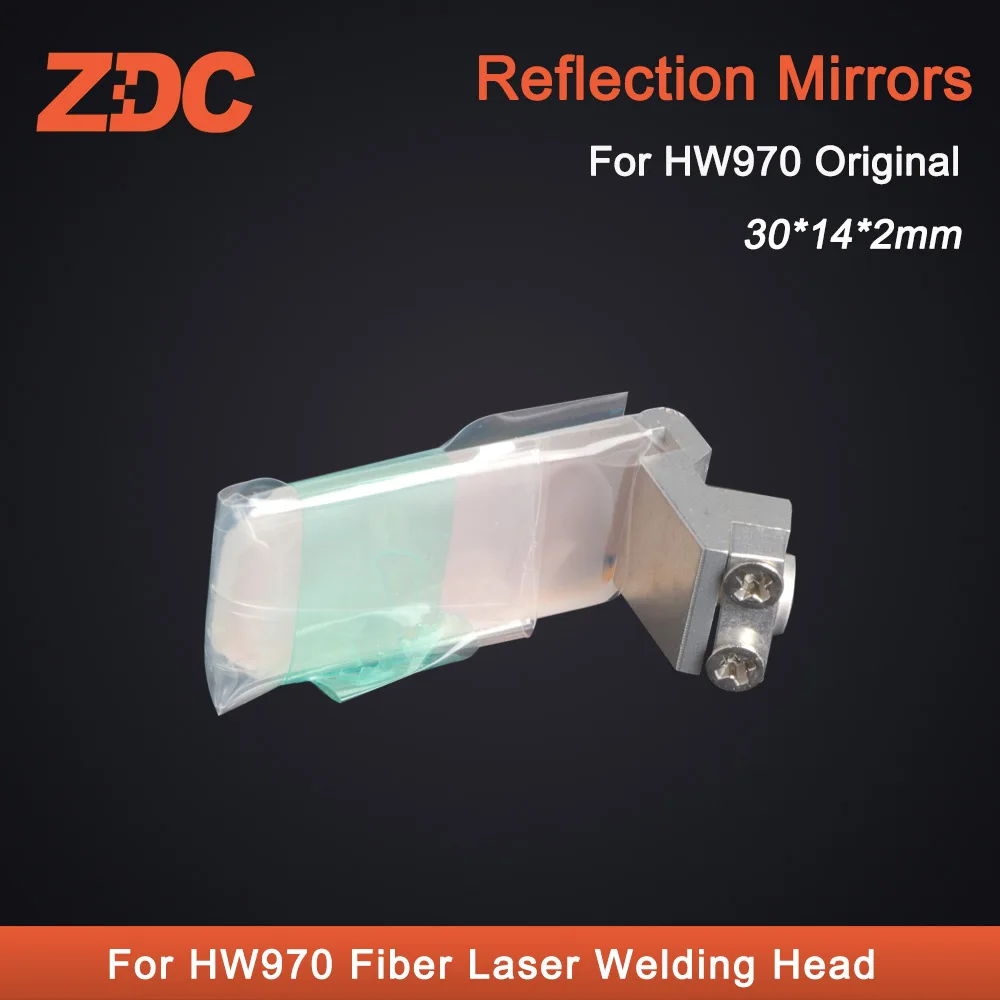 Fiber Laser Original Reflection Mirrors with Holder 30*14*2mm For HW970 ...