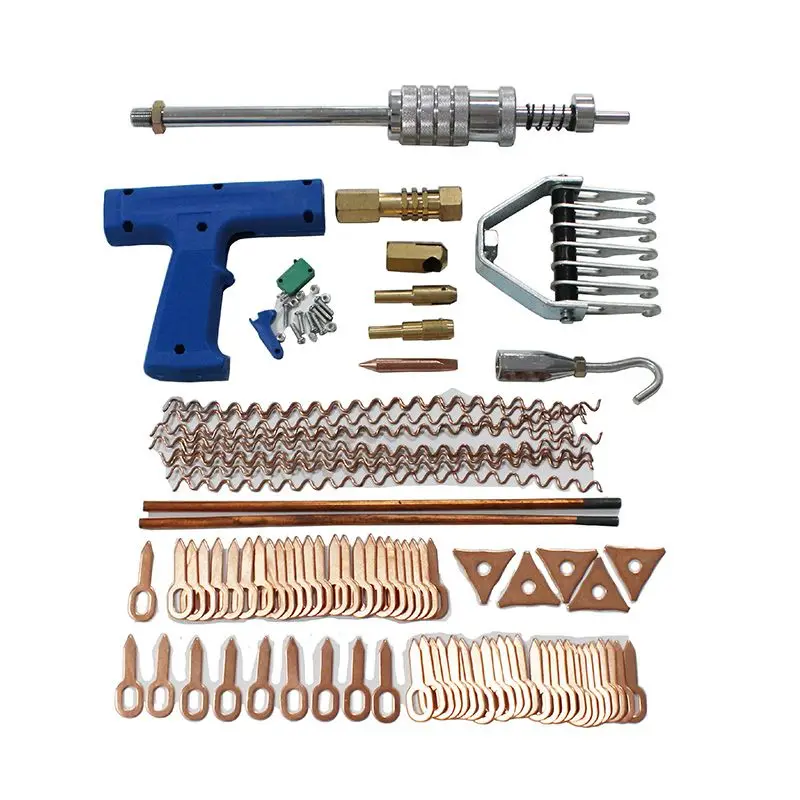 95PCS-Stud-Welder-Dent-Puller-Kit-Car-Body-Panel-Dent-Spot-Welding ...