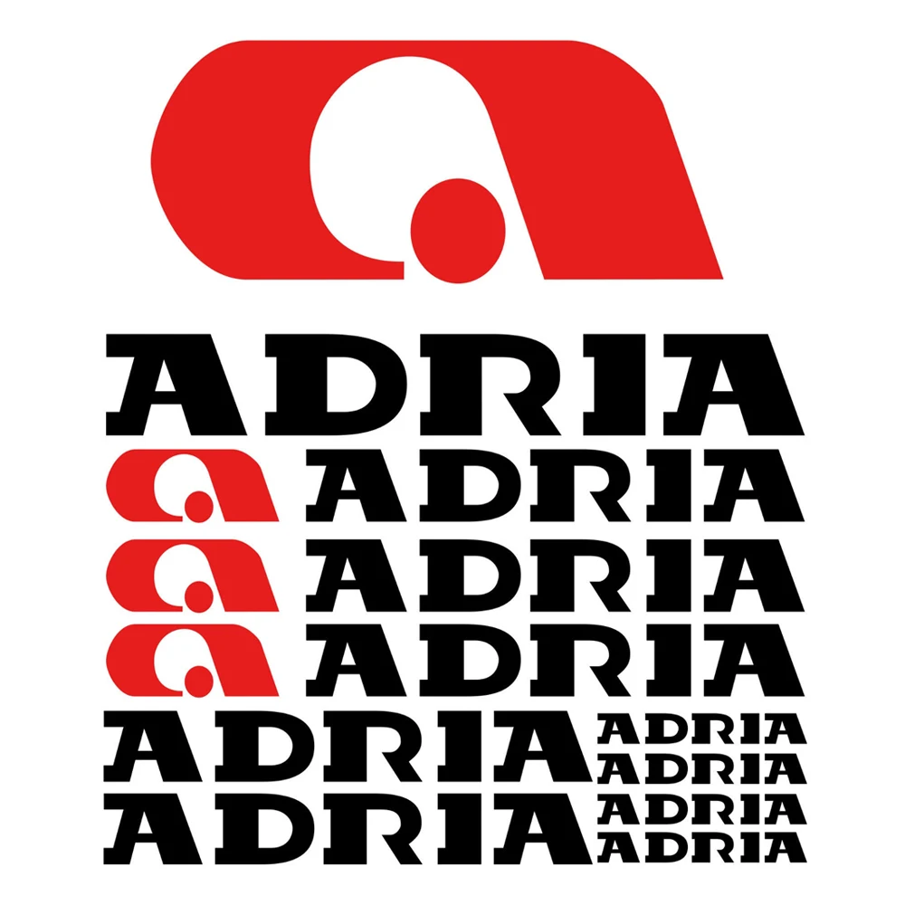 For Adria Decal Sticker Motorhome Camper Campervan Caravan 10 Pieces ...