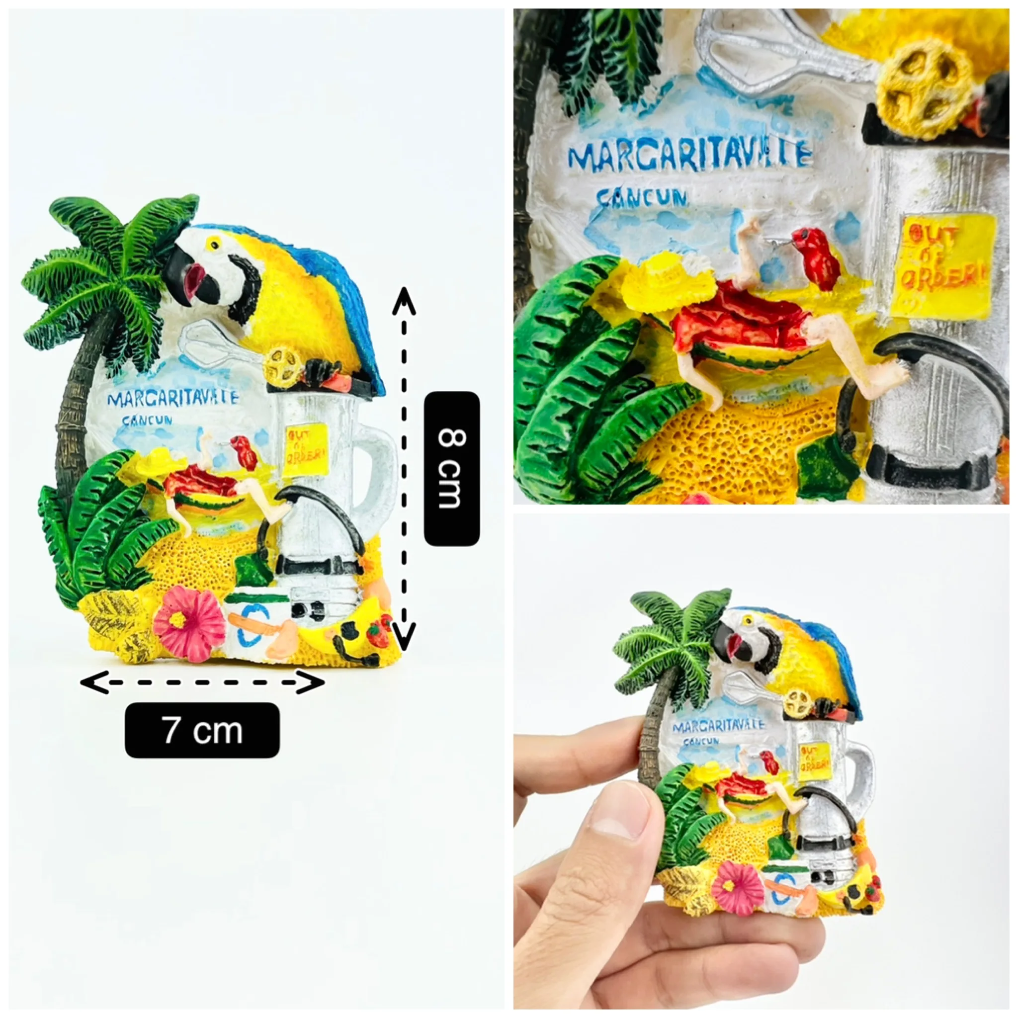 Mexican-Fridge-Magnets-Cancun-Los-Cabos-Chichen-Itza-Resin-Boutique ...