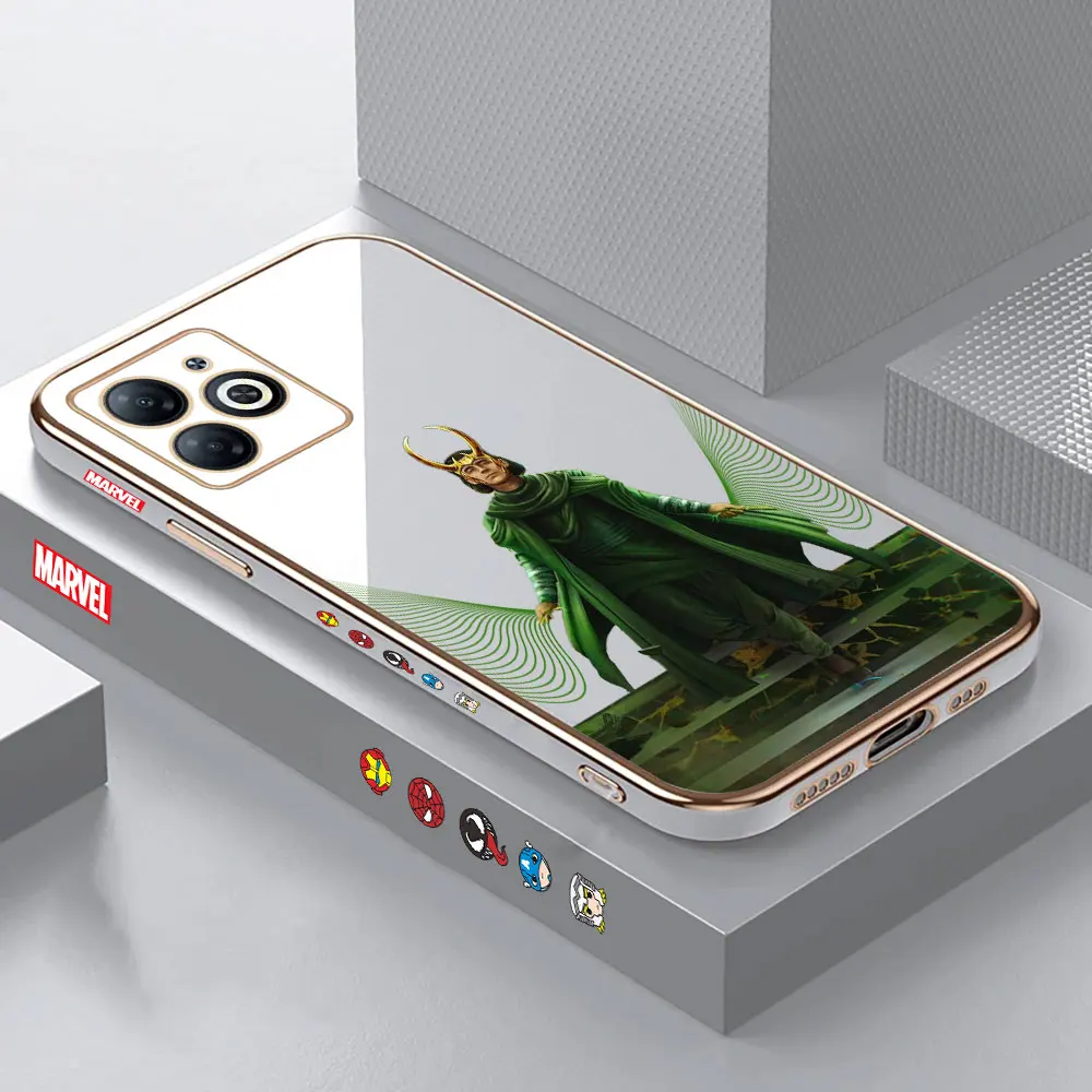 Marvel-Heros-Loki-Plating-Phone-Case-For-huawei-Honor-90-70-50-20-Y9 ...