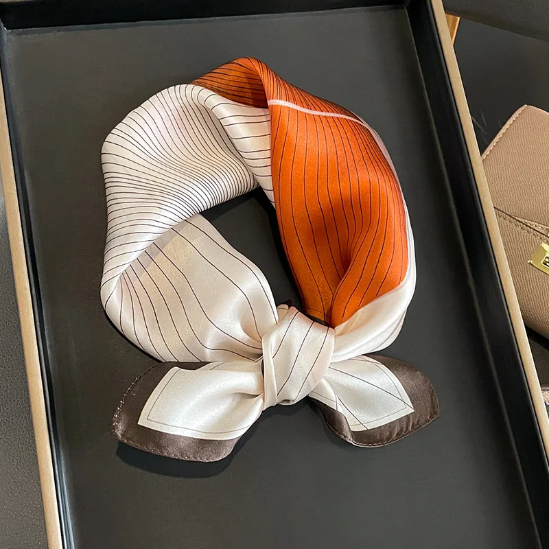 Brand Scarves Horse Print 100% Twill Silk Scarf Women Shawls Luxury ...