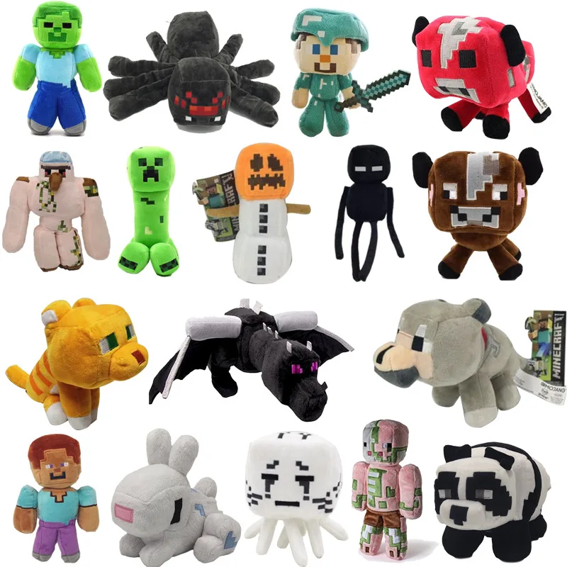 Juguete-de-peluche-de-minecraft-para-ni-os-de-Zombie-mu-eco-de-peluche ...