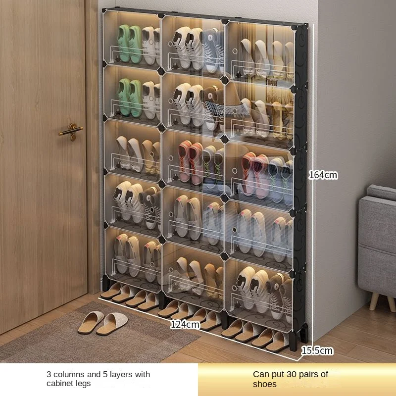 4 Tier Shoe Rack FIDUCIAL HOME 4 Tiers Metal Shoe Rack Organizer 16 ...