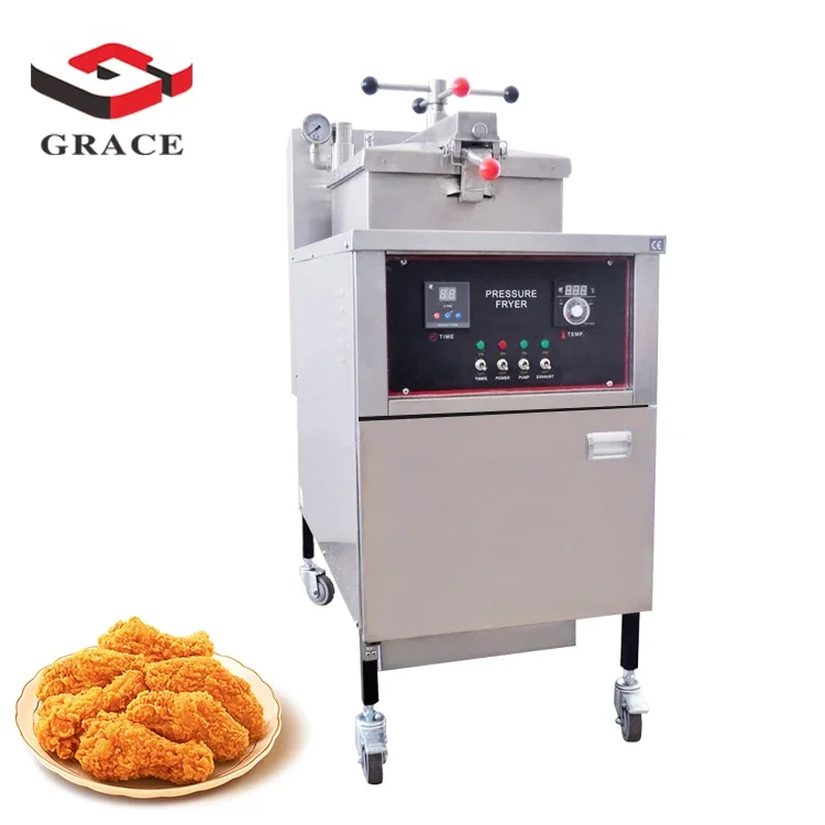 Commercial-25L-Stainless-Steel-Electric-kfc-Chicken-Standing-Pressure ...