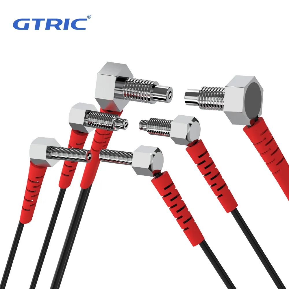 GTRIC Fiber Optic Sensor Probe Elbow Through-beam M3 M4 M6 High ...