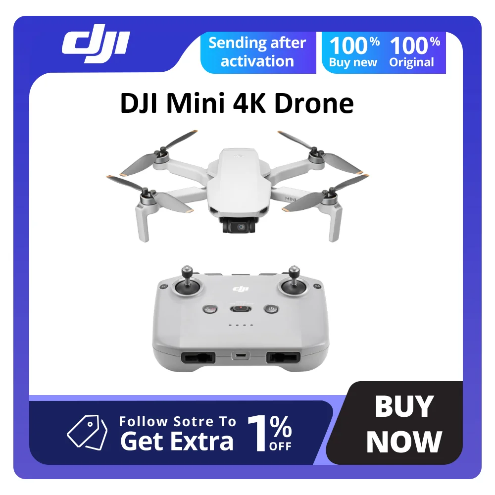 DJI-Mini-4K-Camera-Drone-4K-30fps-Video-Transmission-Professional-DJI ...