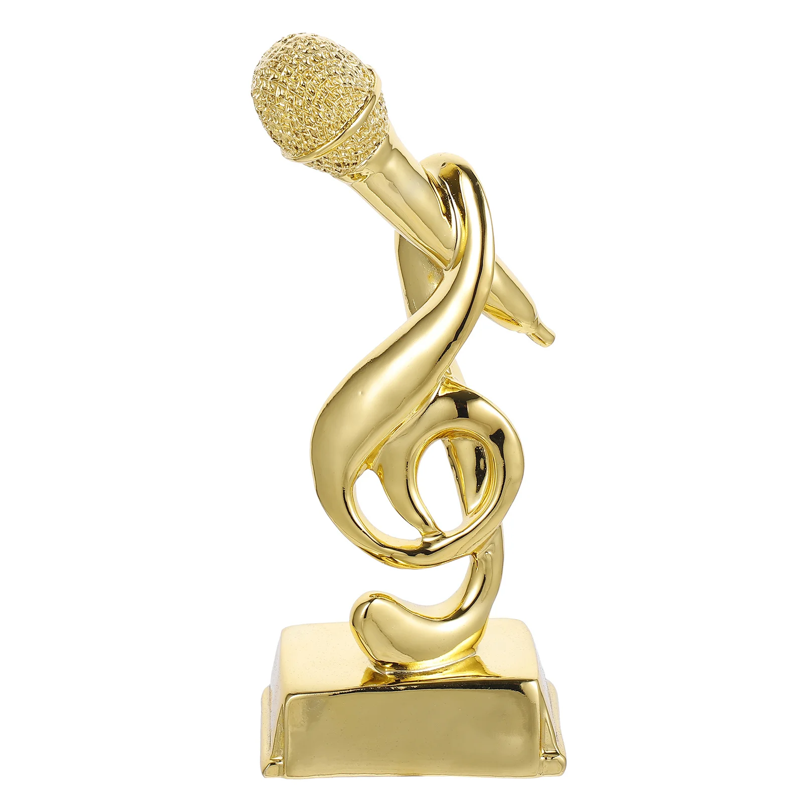 Trophy-Award-Microphone-Party-Trophiessinging-Awards-Karaoke-Gold ...