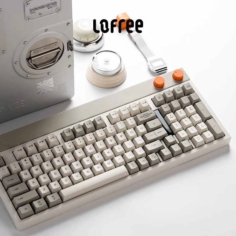 Lofree-Small-Square-Block-Keyboard-Retro-Tri-Mode-Wireless-Bluetooth ...