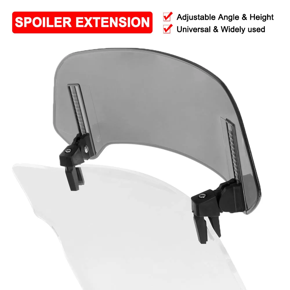 Adjustable-Wind-Deflector-Spoiler-Extension-Heighten-Windshield ...