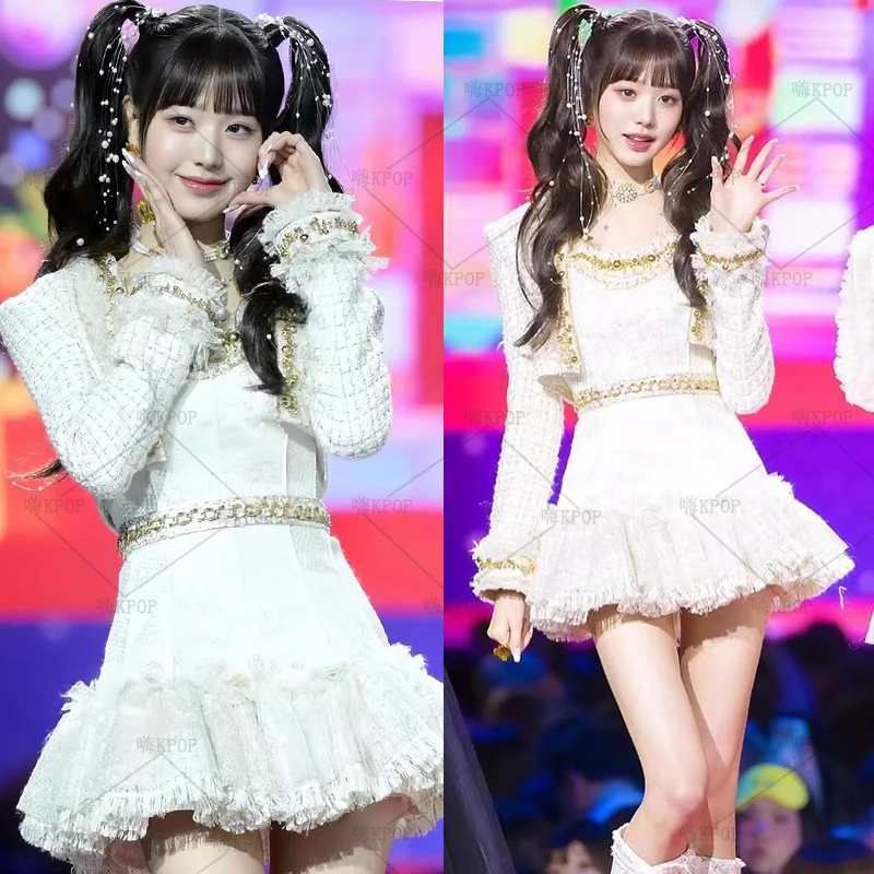 Korean-Kpop-Idol-Clothing-Singer-Costume-Princess-Style-Dress-Coat ...