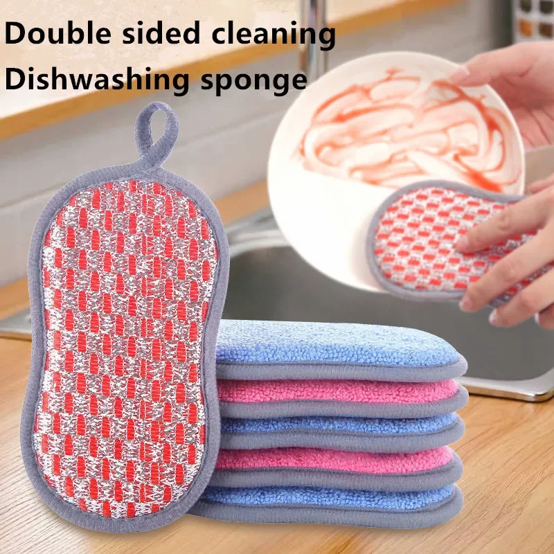 Double-Sided-Sponge-Scrubber-Sponges-for-Dishwashing-Kitchen-Cleaning ...