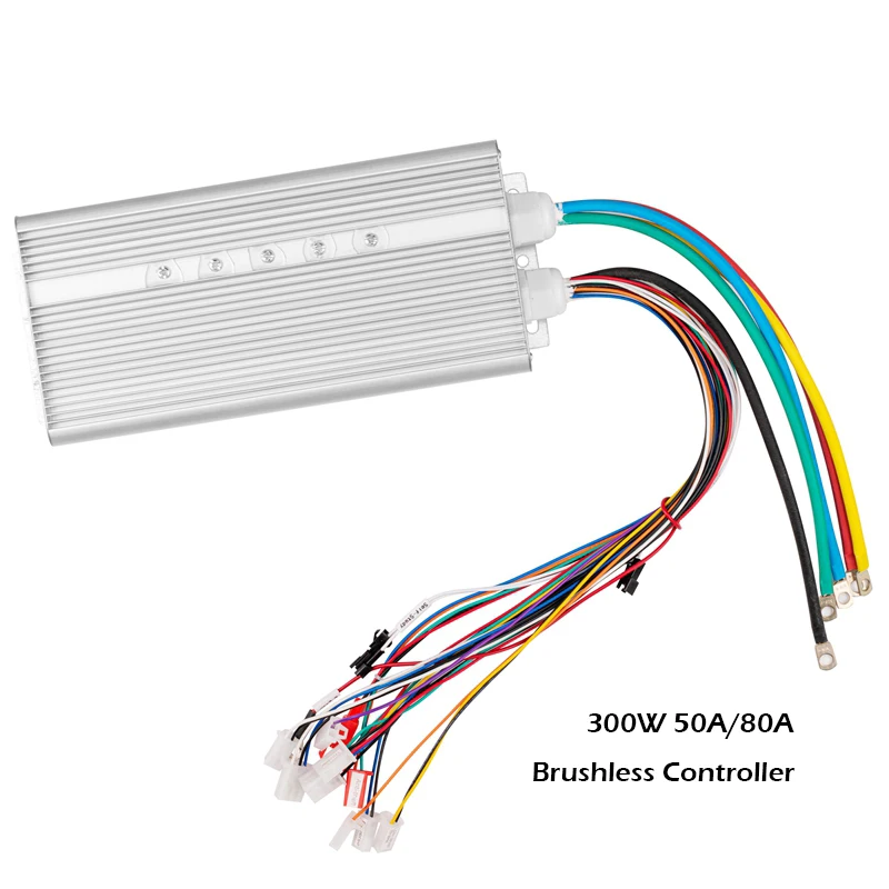 Hub Motor Controller 48V 60V 72V 3000W 24Mos 80A For Electric Bike E ...