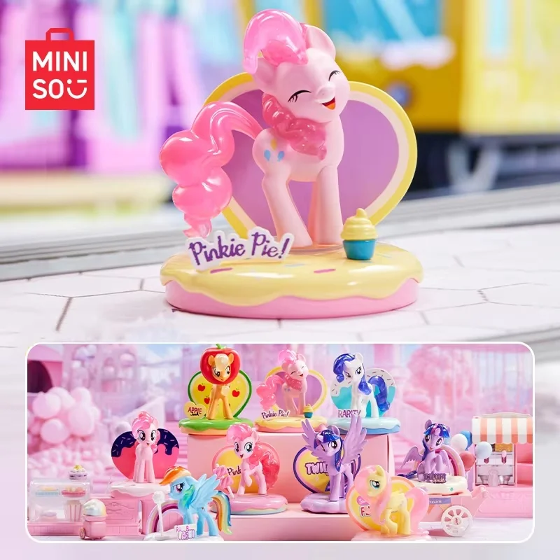 Kawaii-nuevo-Miniso-My-Little-Pony-Sweetheart-parque-infantil-caja ...
