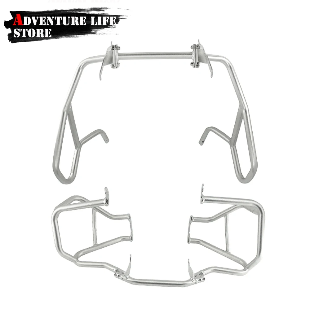 Motorcycle-Stainless-Steel-Highway-Engine-Guard-Crash-Bar-Bumper-Frame ...