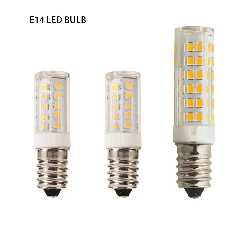 E14 Corn LED Bulb 3W 5W 7W Energy Saving 550-800LM 110-260V AC 360 ...