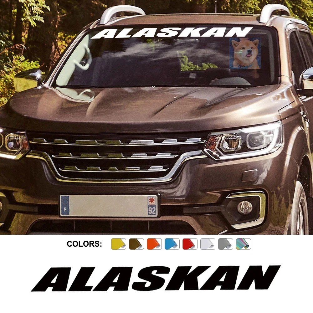Pickup-Front-Windshield-Stickers-For-Renault-Alaskan-Truck-Windscreen ...
