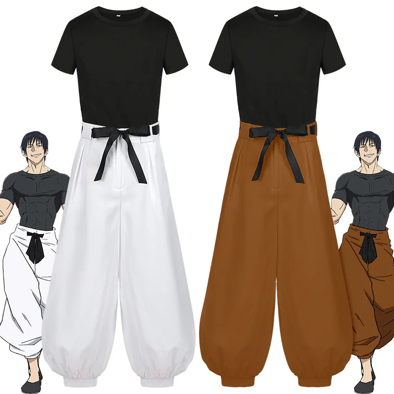 LOUN-Costume de Cosplay Jujutsu JJK, Manga, Anime Fushigflats, Toji ...