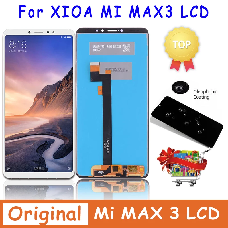 Assembly Touch Screen Xiaomi Mi Max | Original Screen Replacement ...