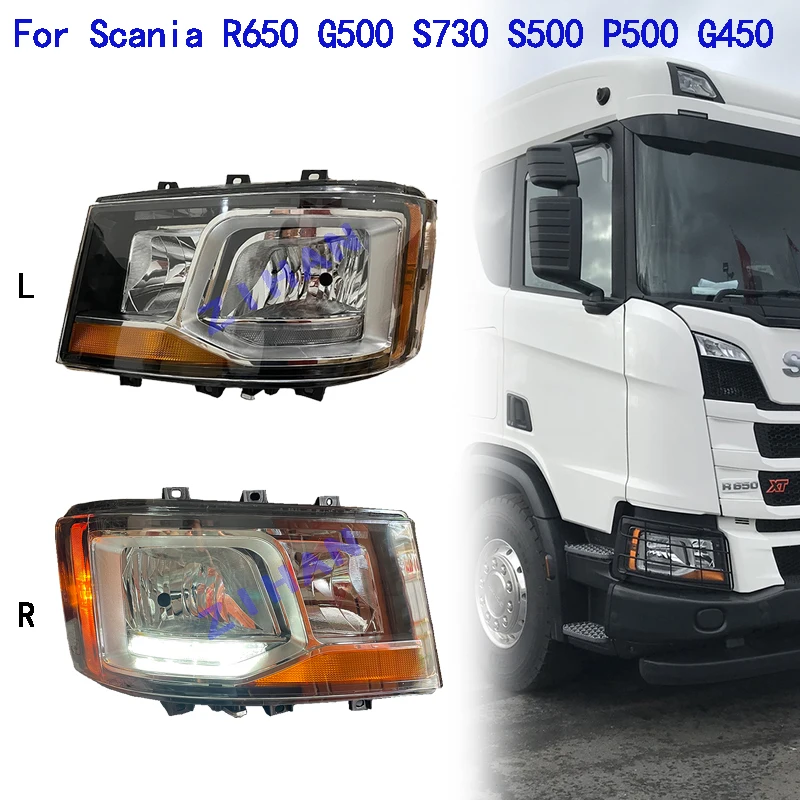TRUCK-HEAD-LAMP-FOR-2017-SCANIA-R-S-LEFT-RIGHT-HEADLIGHT-MANUAL-2379889 ...