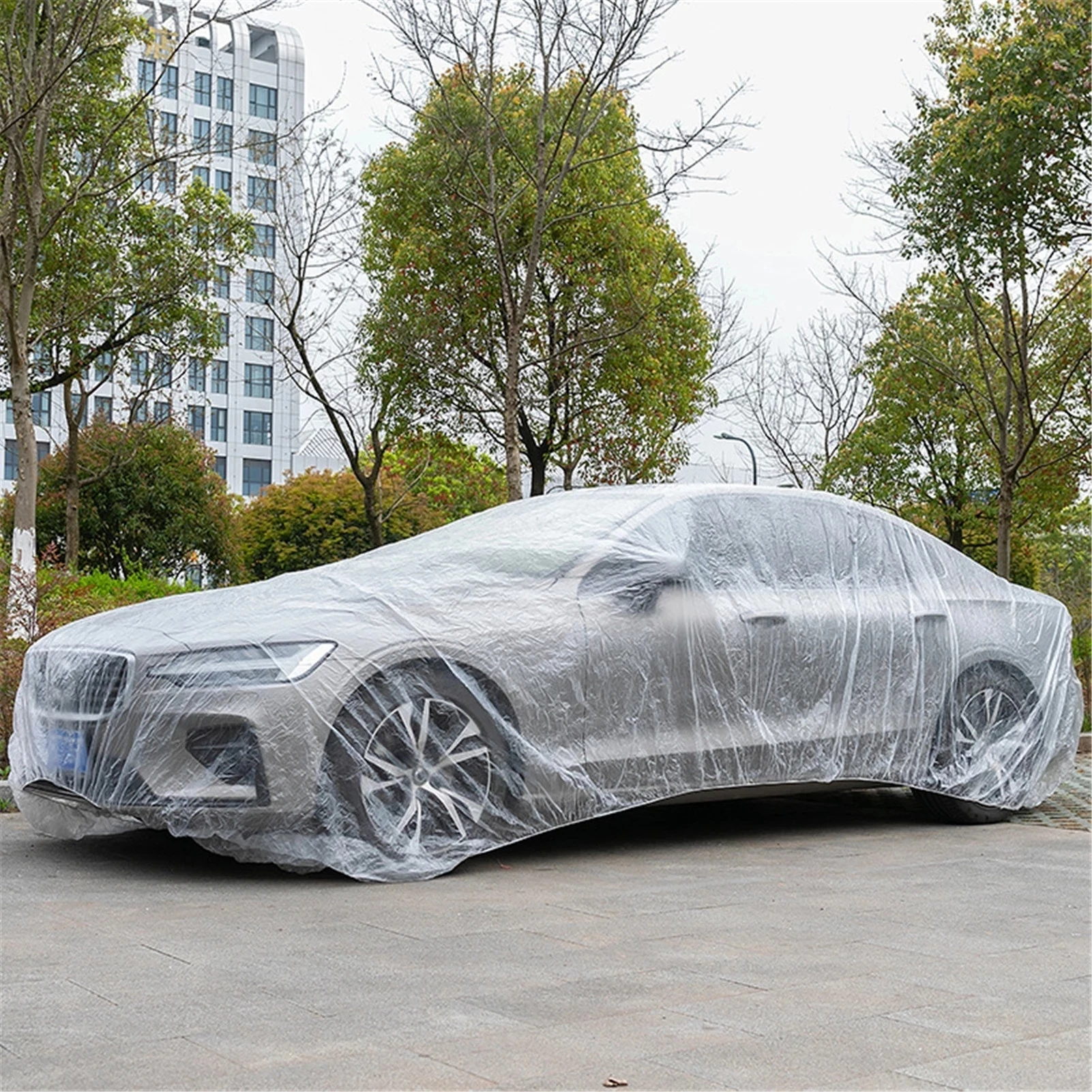 Transparent-car-cover-Universal-Car-Cover-Waterproof-Dustproof ...