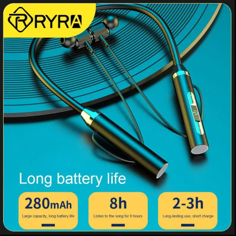 Fone-Earphones-Wireless-Headphones-Magnetic-Sport-Neckband-Neck-hanging ...