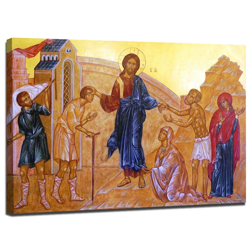 Jesus Healing Icon