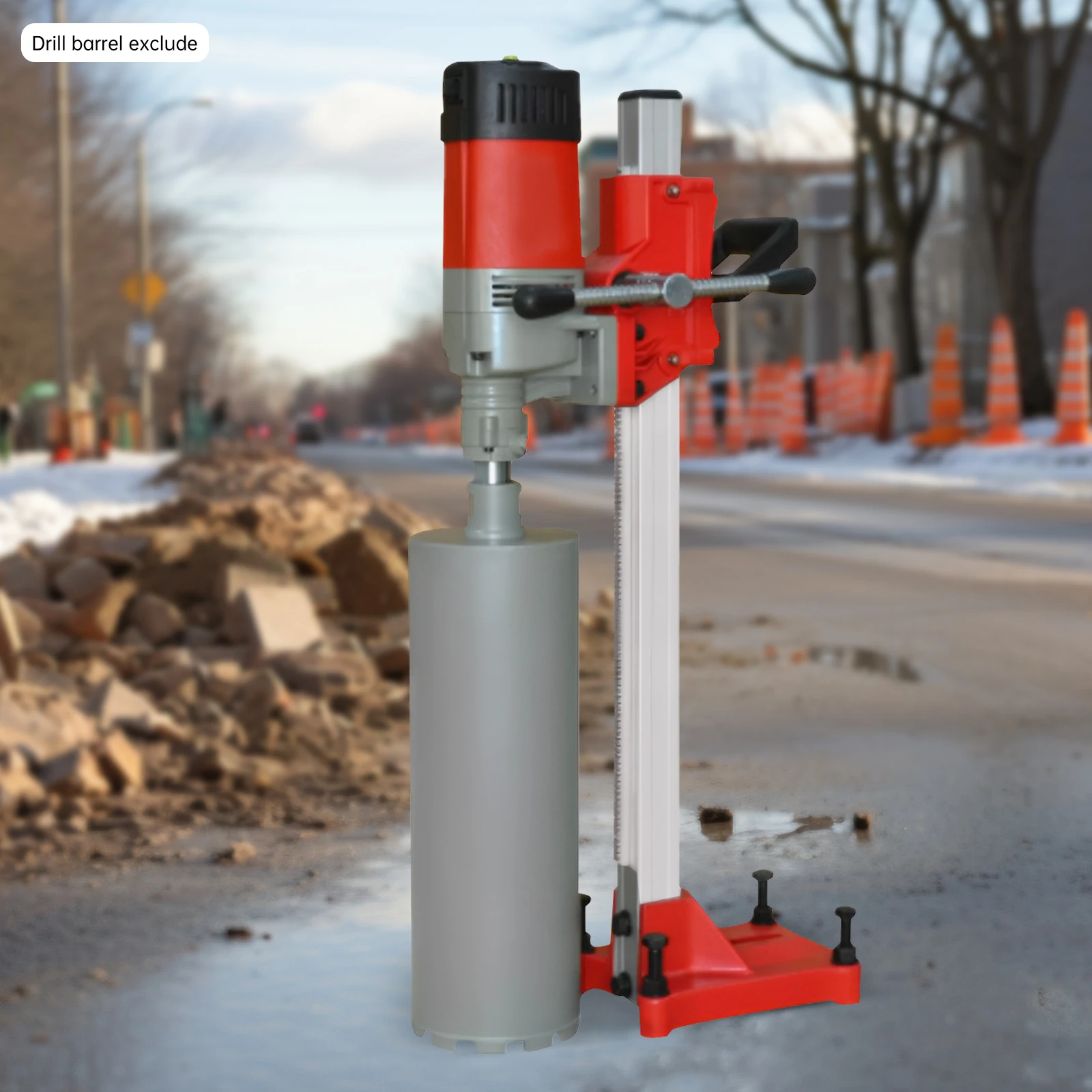2-3KW-Concrete-Core-Drill-Rig-Stand-Core-Drilling-Machine-Power-Tool ...