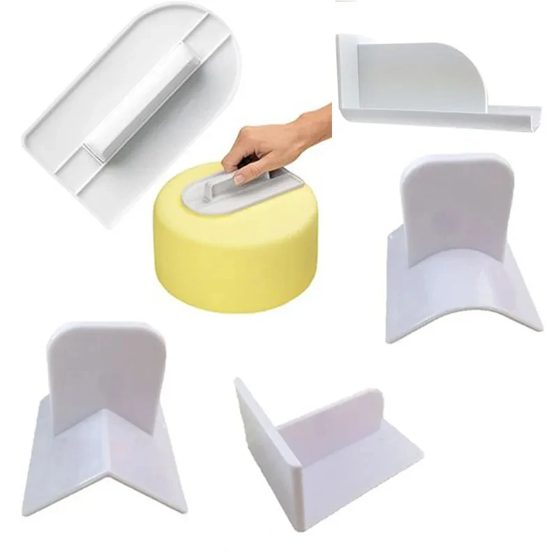 Plastic-Cake-Smoother-Fondant-Smoothing-Tool-Flat-Cream-Pastry ...