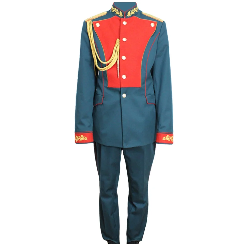 Soviet Army Honor Guard Costume Adult Men British Royal Lancers Uniform ...