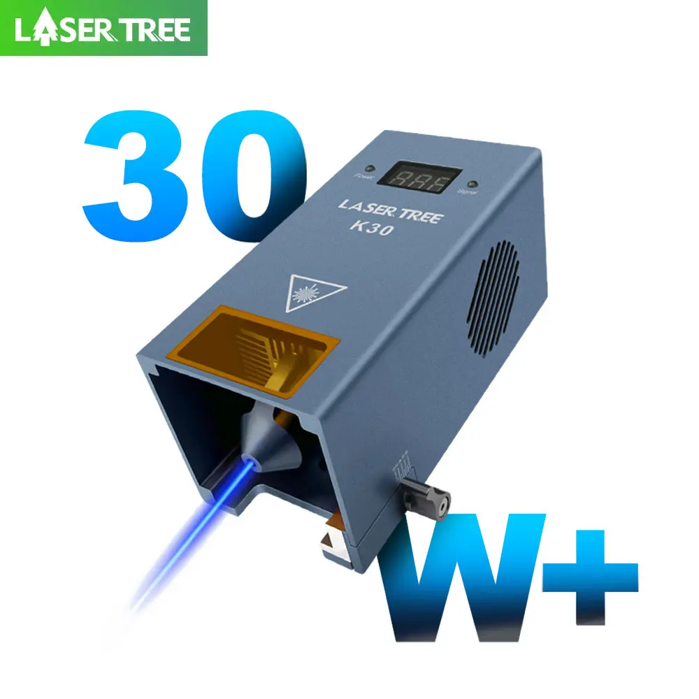 LASER-TREE-Laser-Module-10W-20W-30W-Optical-Power-With-Air-Assist-450nm ...