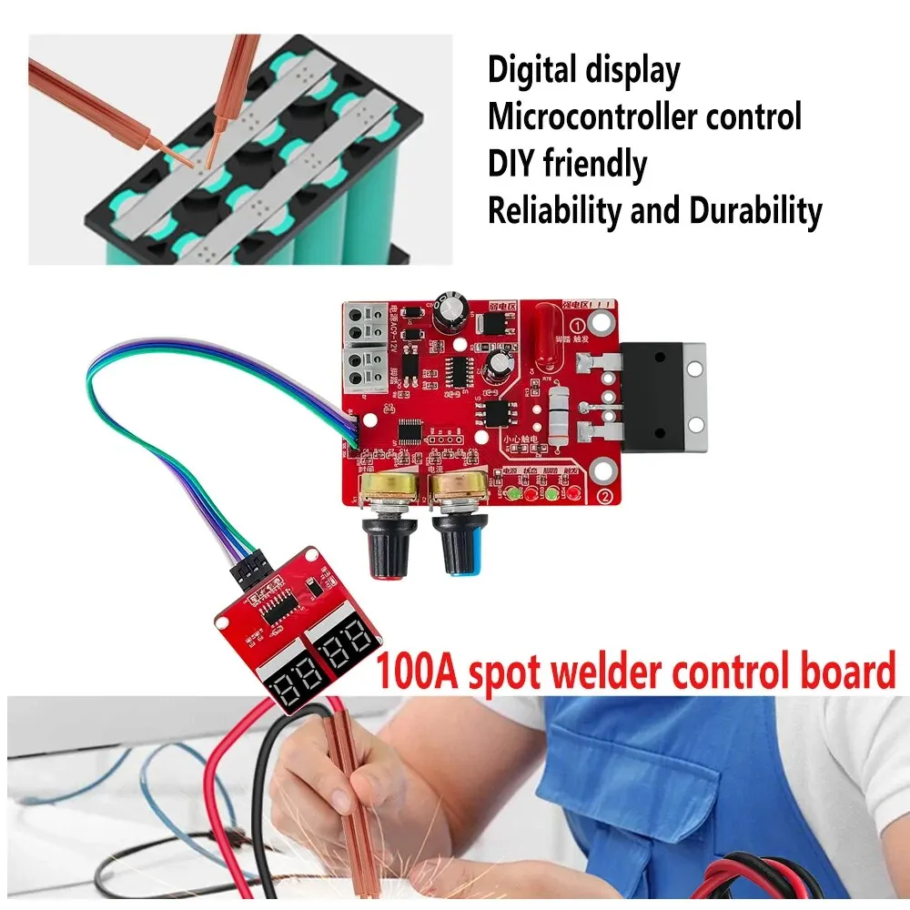 1PCS-100A-Spot-Welding-Machine-Control-Board-Welder-AC-110V-220V-to-9V ...