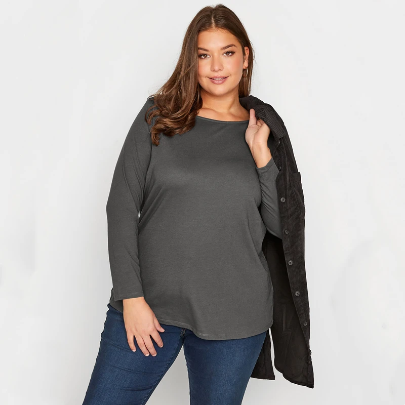 Plus-Size-Spring-Autumn-Casual-Cotton-T-shirt-Long-Sleeve-Loose-Solid-Dark-Grey-Basic-Tops.jpg